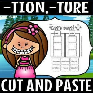 tion,ture,sion sort - Made By Teachers
