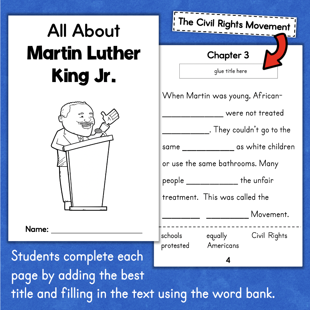 Martin Luther King Jr MLK Reading Comprehension | Made By Teachers