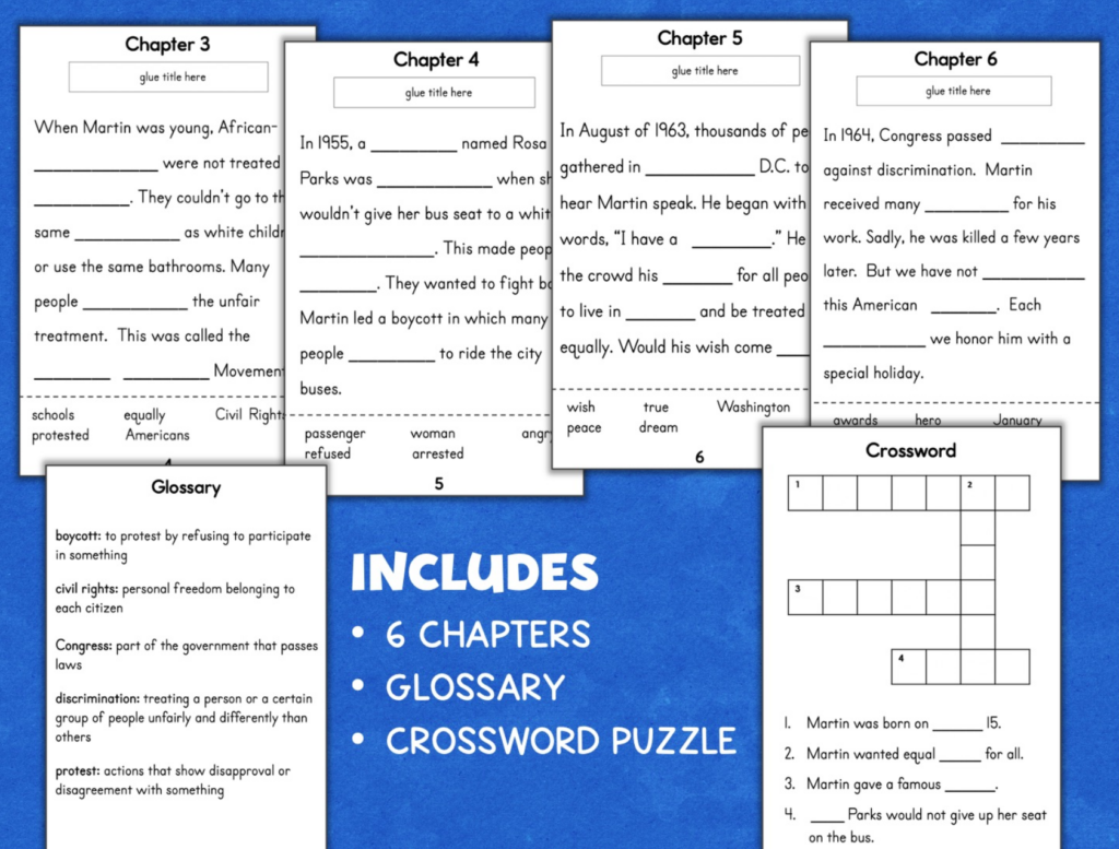 Martin Luther King Jr MLK Reading Comprehension - Made By Teachers