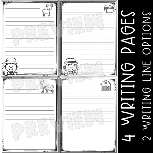 Build a Farmer Shape Craft - 2D Shapes Craft - Community Helpers | Made ...