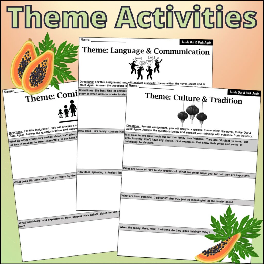 Inside Out & Back Again | Novel Study | BUNDLE - Made By Teachers