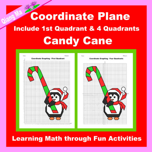 Christmas Coordinate Plane Graphing Picture: Christmas Bundle 6 in 1 ...