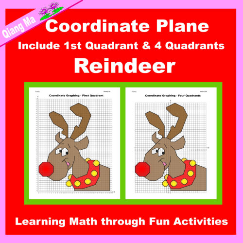 Christmas Coordinate Plane Graphing Picture: Christmas Bundle 6 in 1 II ...