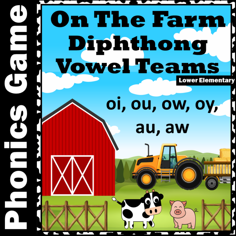 Phonics Games | Vowel Teams | Digraphs | Blends | Diphthongs | BUNDLE ...