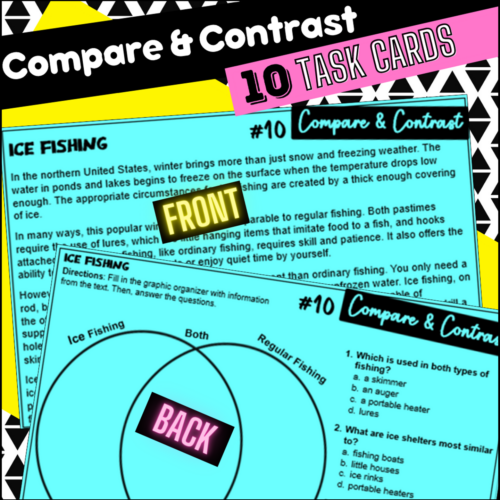 Reading Comprehension Task Cards | MEGA BUNDLE | Test Prep - Made By ...