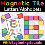 Magnetic Tiles Letters, Numbers, Shapes, Patterns Growing Bundle - Made ...