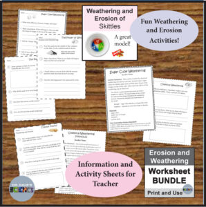 Weathering and Erosion Activities - Made By Teachers