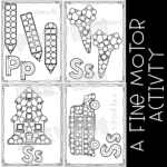 Dot Marker Fine Motor Activity, Dot Painting Back to School Theme ...