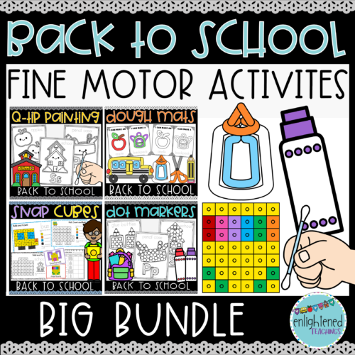Back to School Fine Motor Activities BUNDLE | Made By Teachers