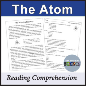 Atoms Reading Comprehension Atomic Structure | Made By Teachers