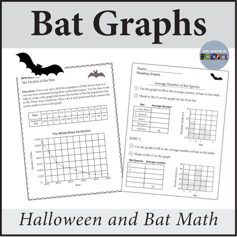 Bat Bundle Resources for Halloween Science and the Science of Bats ...
