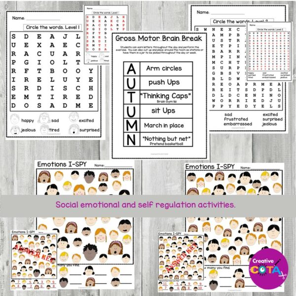 Fall OT Fine Motor Visual Perception Worksheets and Activities - Made ...