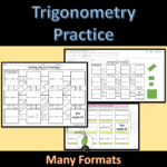 Solving Trig by Factoring Maze Activity | Google and Printable | Made ...