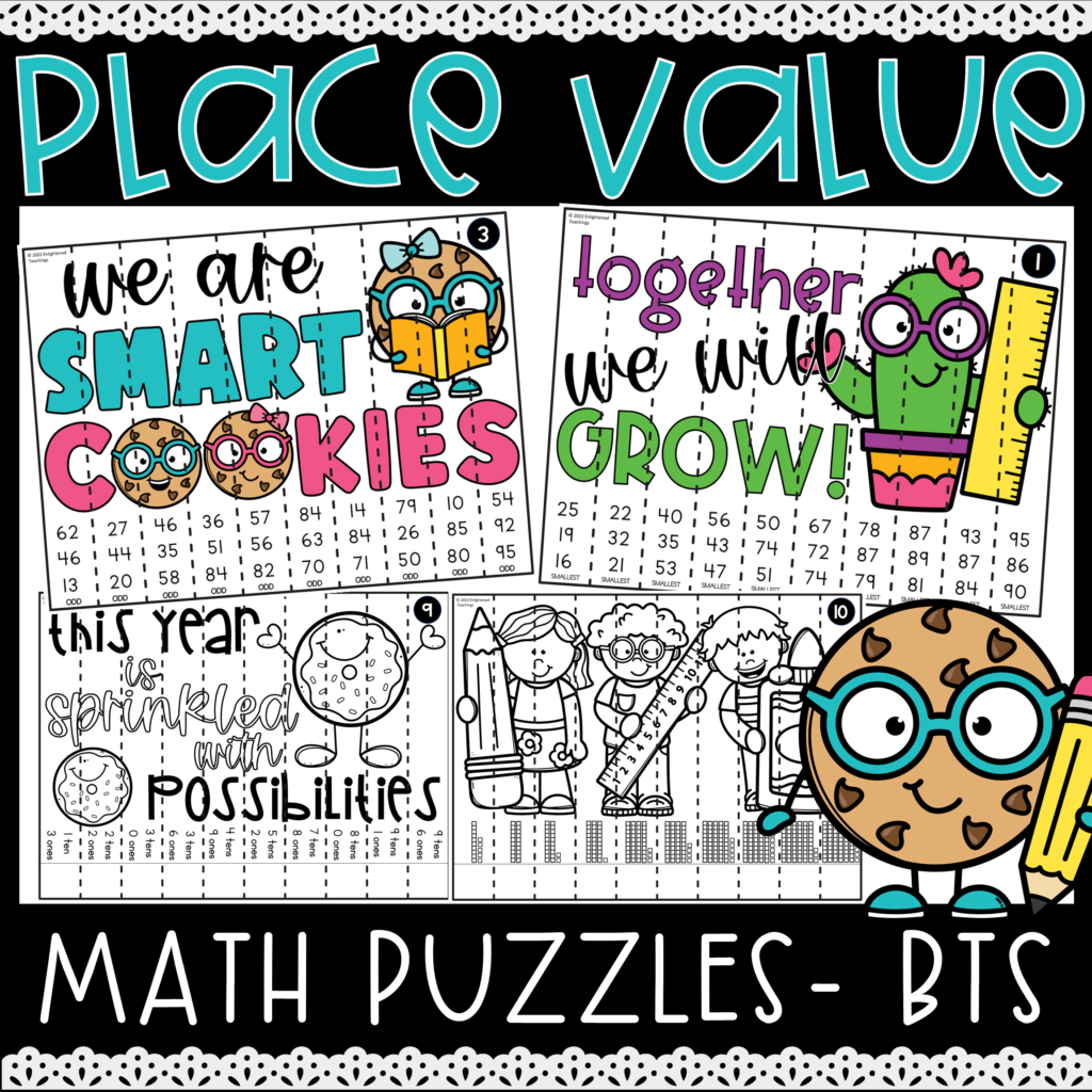 Place Value Worksheets Puzzles, Hundreds Tens and Ones Puzzles - School ...