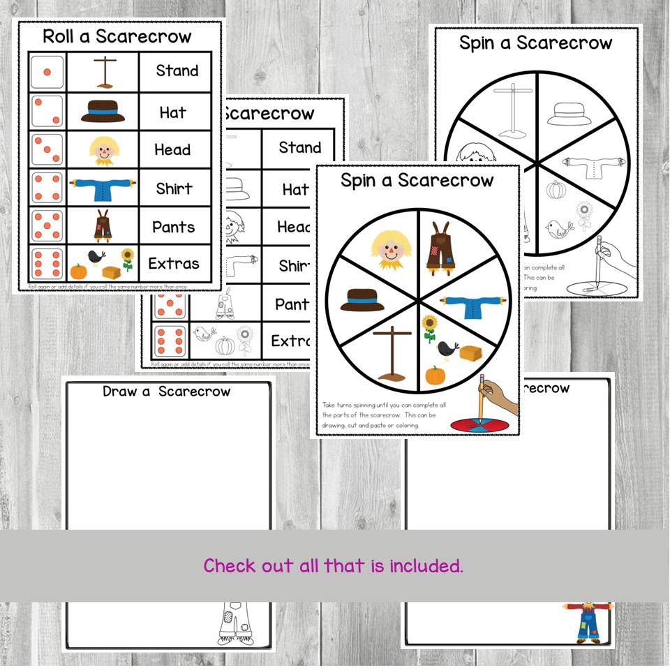 Fall Fine Motor Roll and Draw Activities | Made By Teachers