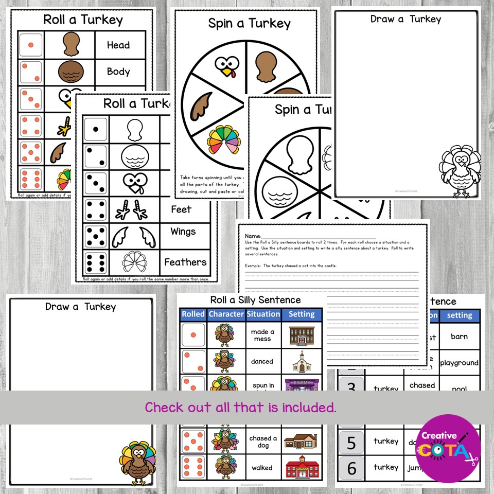 Fall Fine Motor Roll and Draw Activities | Made By Teachers