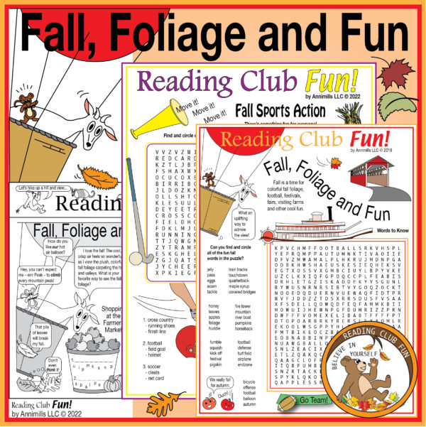 Fall, Foliage and Fun – Two-Page Activity Fall Puzzle Set - Made By ...