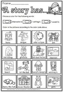 elements of a story bundle - Made By Teachers