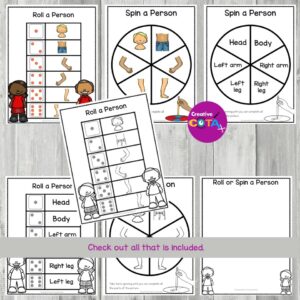 Roll and Draw Visual Perception Activities - Made By Teachers