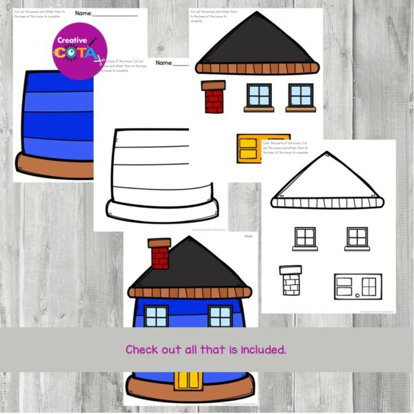 Roll and Draw Visual Perception Activities - Made By Teachers