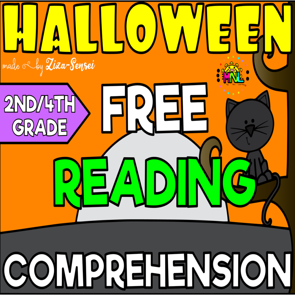 FREE Halloween Reading Comprehension Passages Short Stories - Made By ...