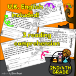 FREE Halloween Reading Comprehension Passages Short Stories - Made By ...