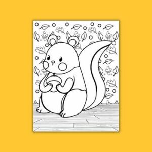 20+ Bonus Printable Fall Autumn Coloring Pages September October ...