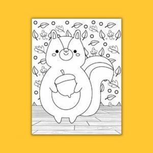 first day of Fall Autumn Coloring Pages - September October Activities ...