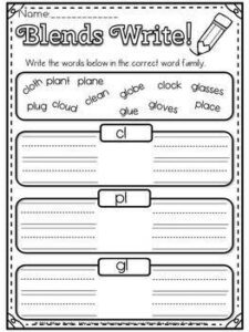 blends write the room - Made By Teachers