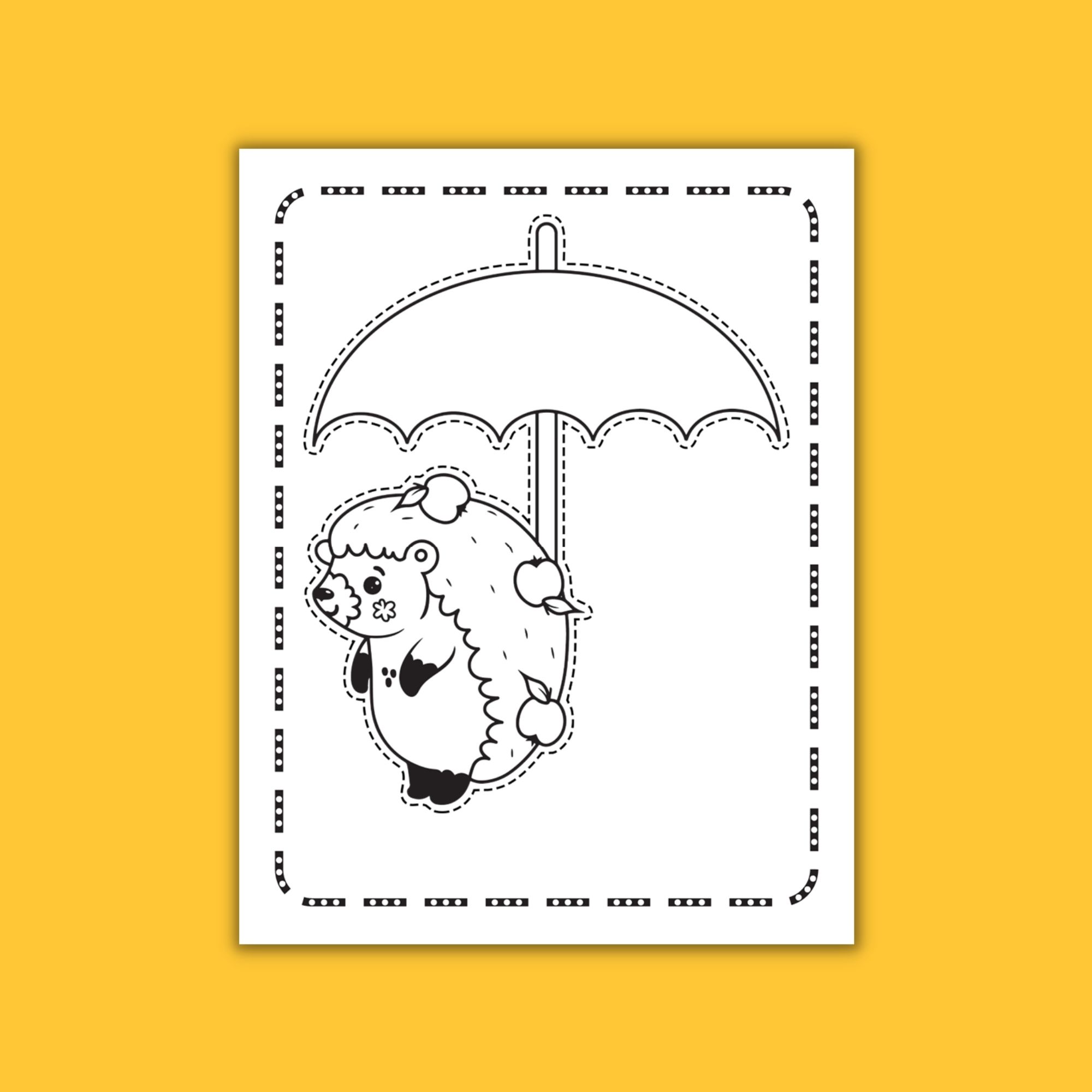 16 Fall Autumn Cut & Paste Scissor Skills -Fun September October ...