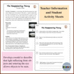 Refraction and Reflection of Light Activity NGSS 4-PS4-2 | Made By Teachers