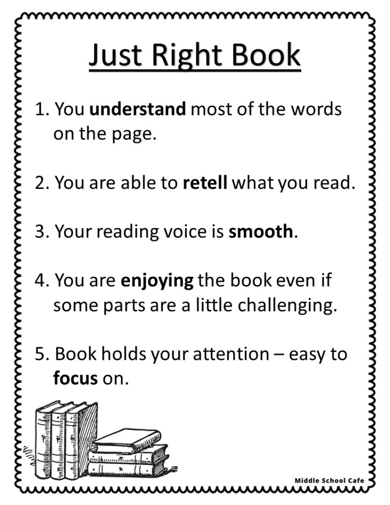 Finding Just Right Books | Choice Reading | Made By Teachers