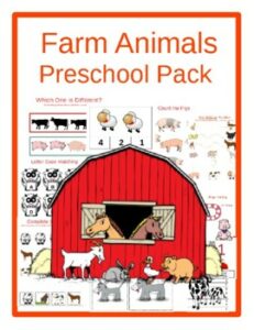 Farm Animals Preschool Pack - Made By Teachers