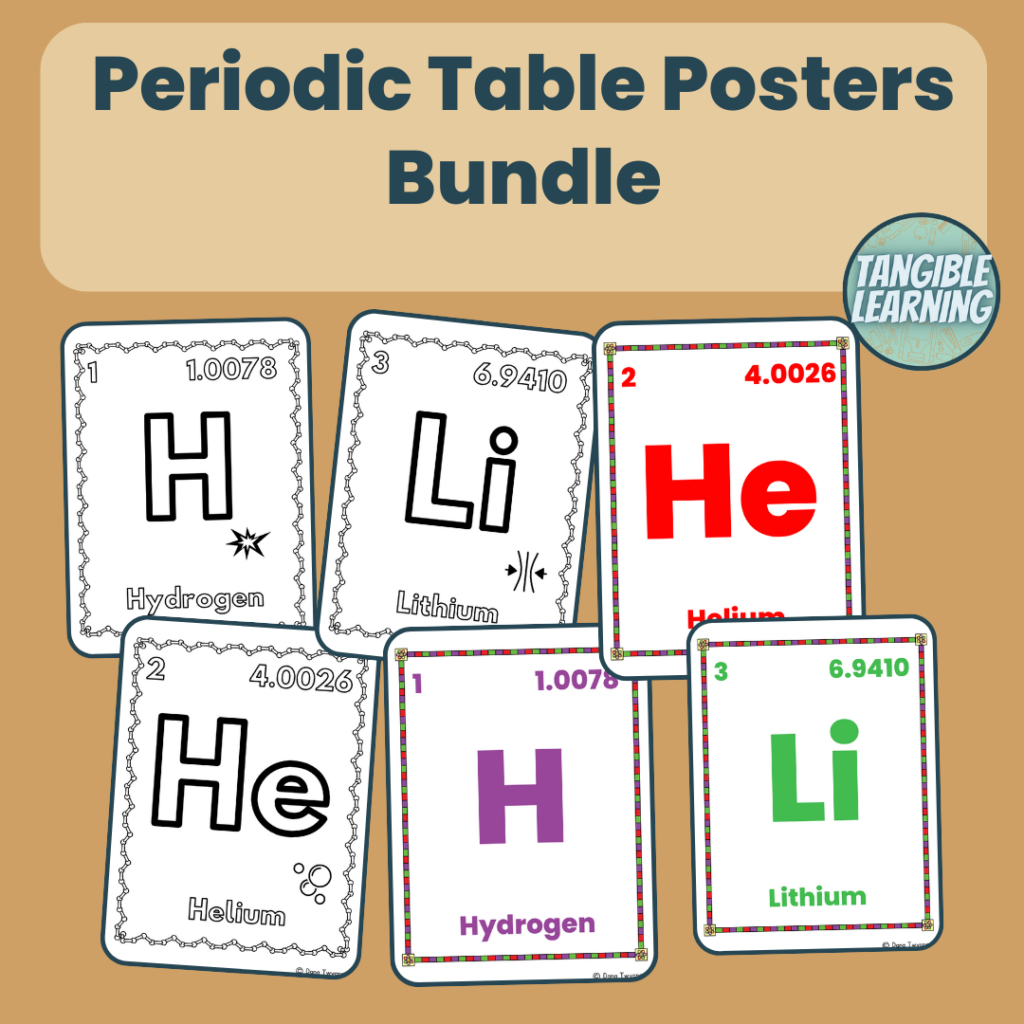 Periodic Table of Elements Bundle - Made By Teachers