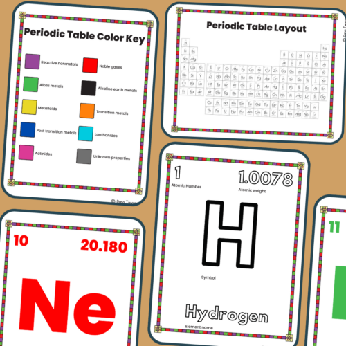 Periodic Table of Elements Bundle - Made By Teachers