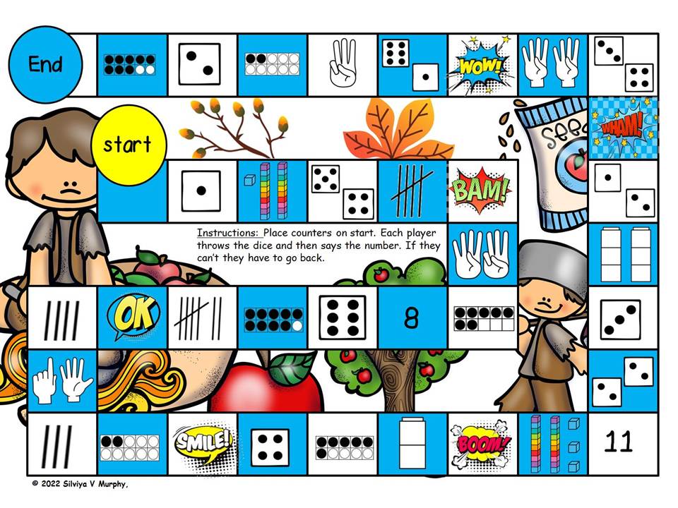 johnny appleseed activities and games - Made By Teachers