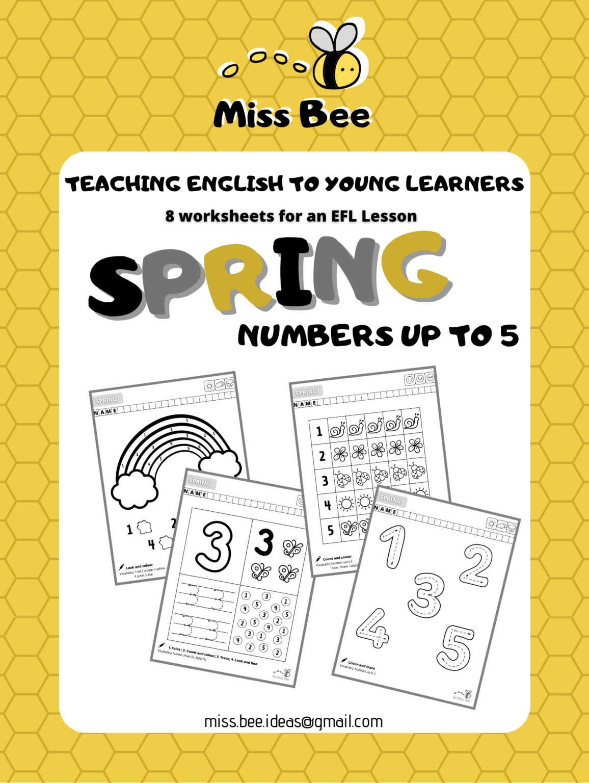 Spring - Numbers up to 5 | Made By Teachers