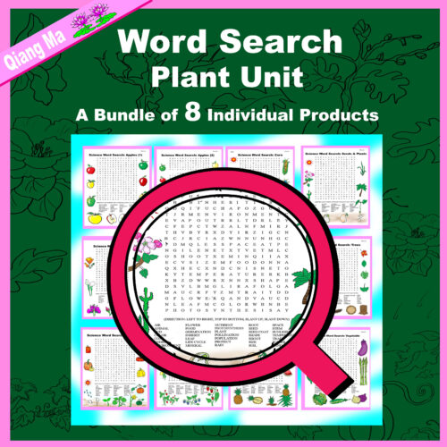 Science Word Search: Plant Unit | Made By Teachers