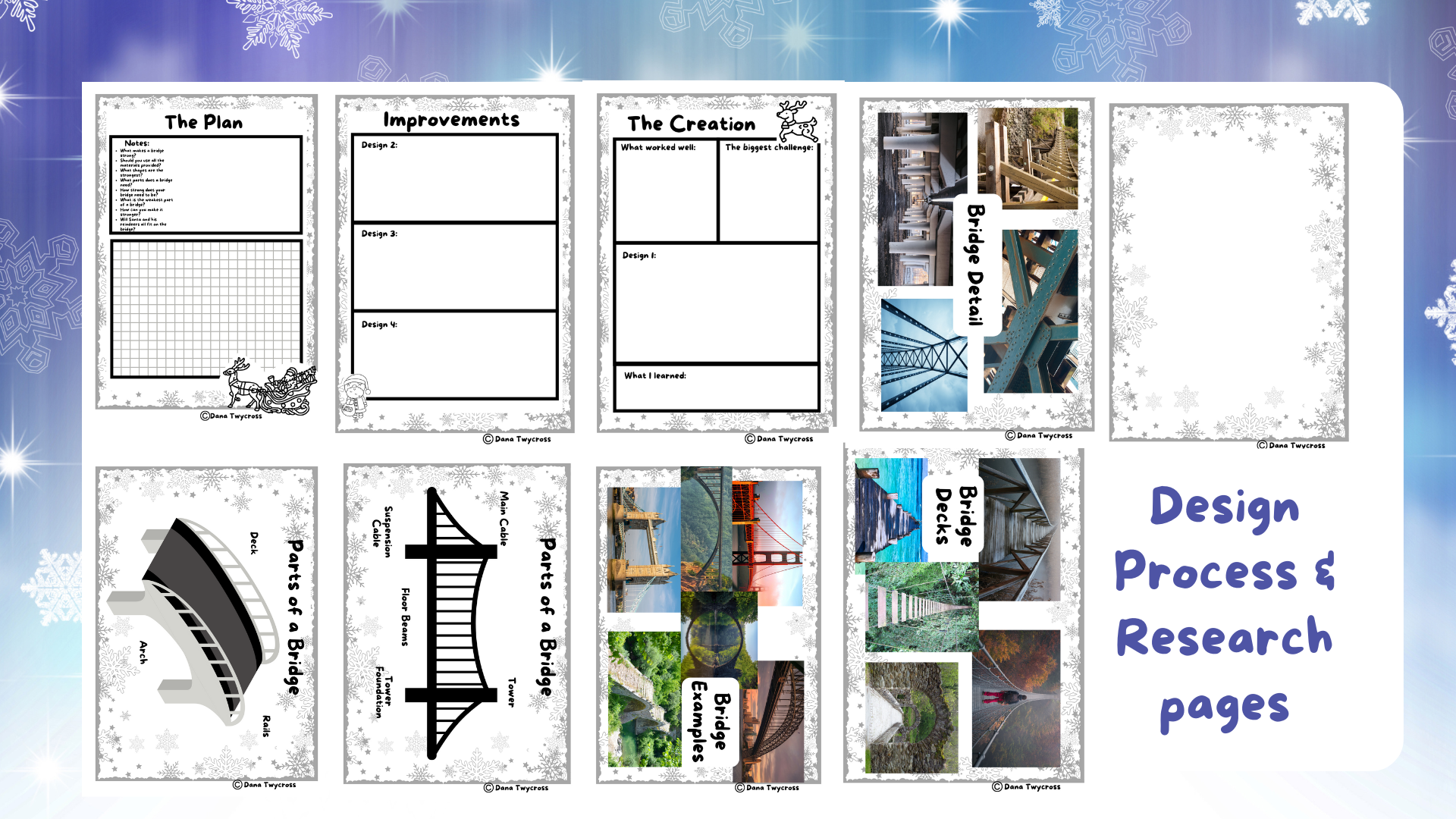 Hands On Engineering: STEM Christmas Themed Making & Design Challenge ...