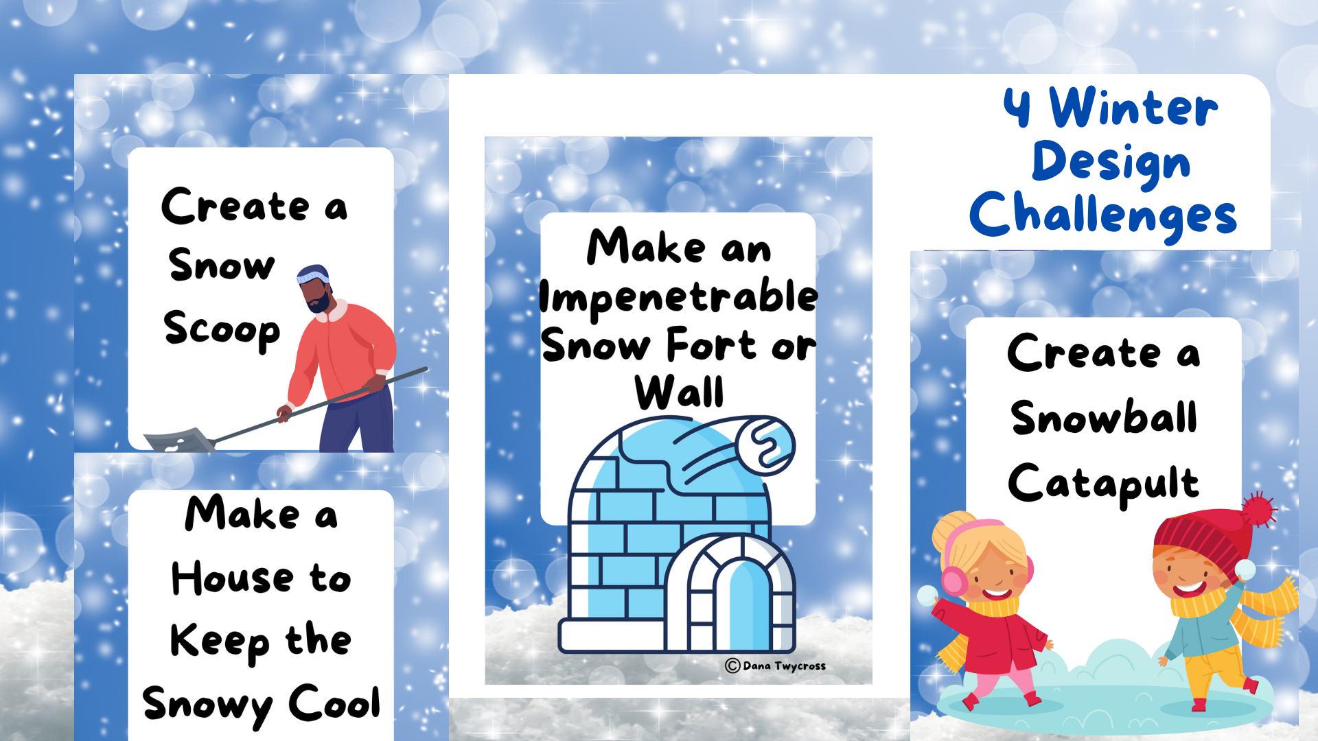 Hands On Engineering: STEM Winter Themed Making & Design Challenge Show ...