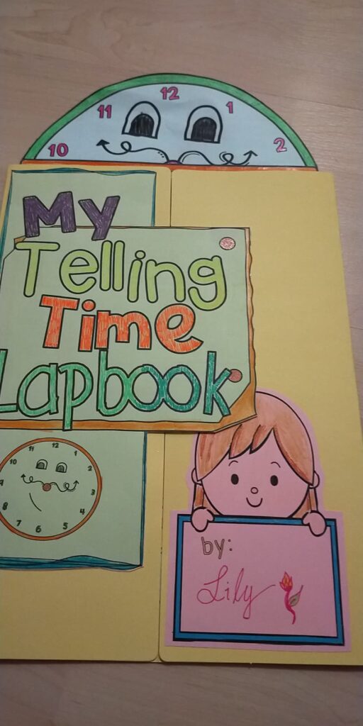 My Telling Time Lapbook and Our Telling Time Interactive Lapbook | Made ... My Telling Time Lapbook and Our Telling Time Interactive Lapbook | Made ...