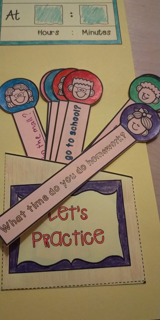 My Telling Time Lapbook and Our Telling Time Interactive Lapbook | Made ...