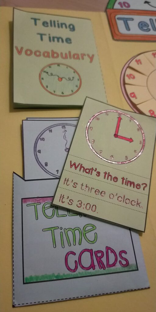 My Telling Time Lapbook and Our Telling Time Interactive Lapbook | Made ...