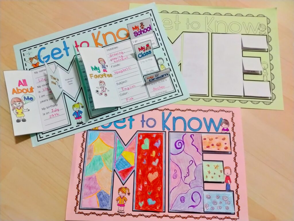 Get To Know Me Pop-Up Boards | Made By Teachers
