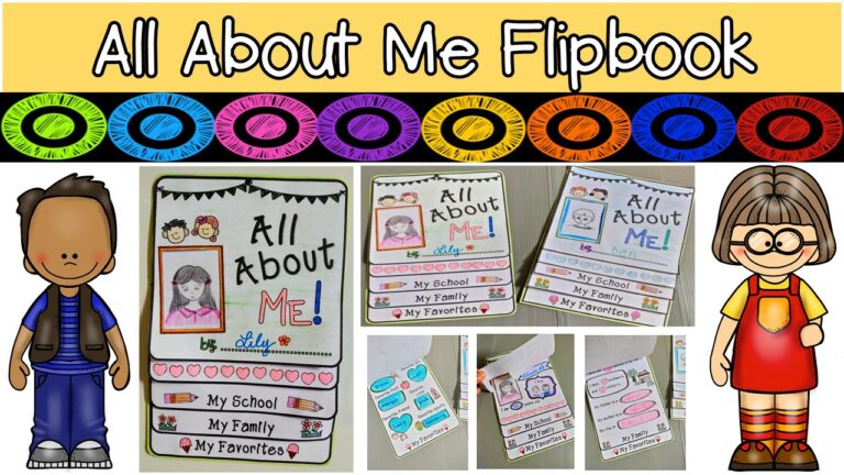 All About Me Flipbook - Made By Teachers