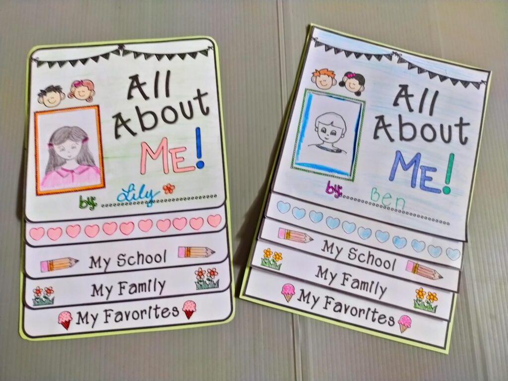 All About Me Flipbook - Made By Teachers