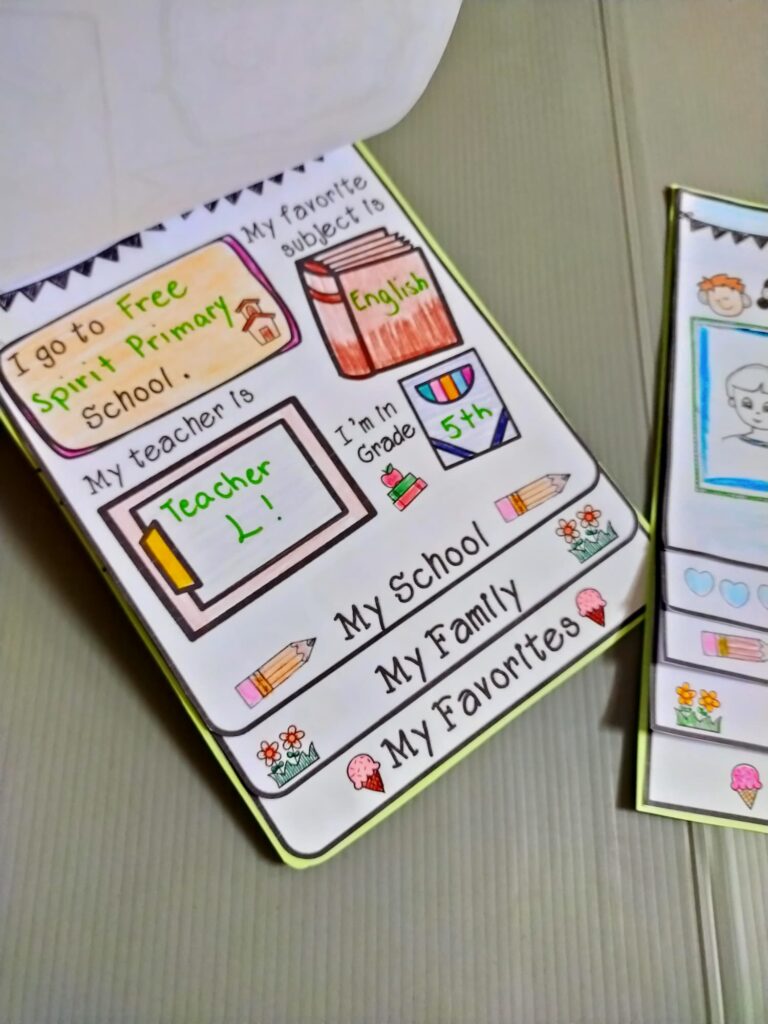 All About Me Flipbook - Made By Teachers