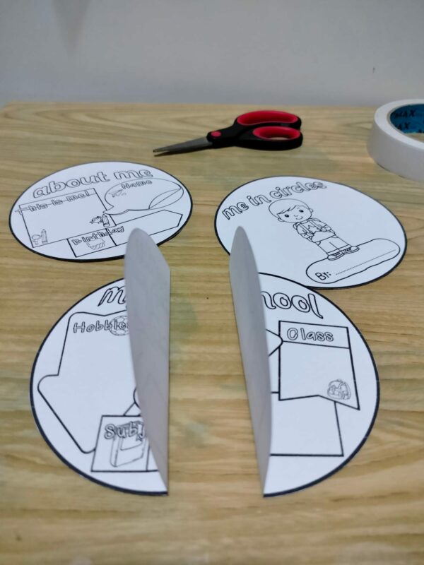 Me In Circles - All About Me / Back to School Project | Made By Teachers