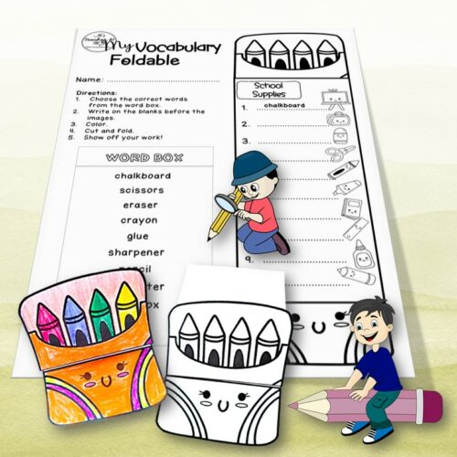 My Vocabulary Foldables Vol. 1 | Made By Teachers