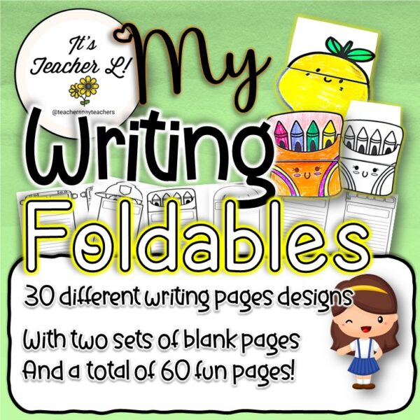My Writing Foldables Vol. 1 | Made By Teachers